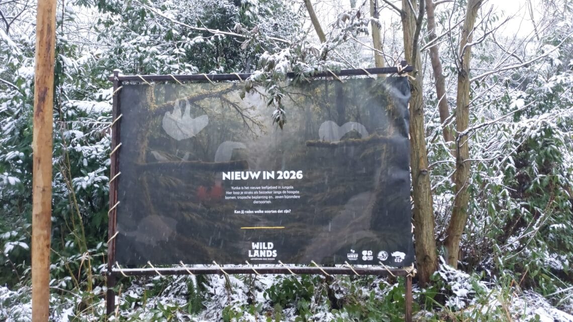Wildlands Emmen en AI: misvormde luiaard voor aankondiging nieuw gebied ...